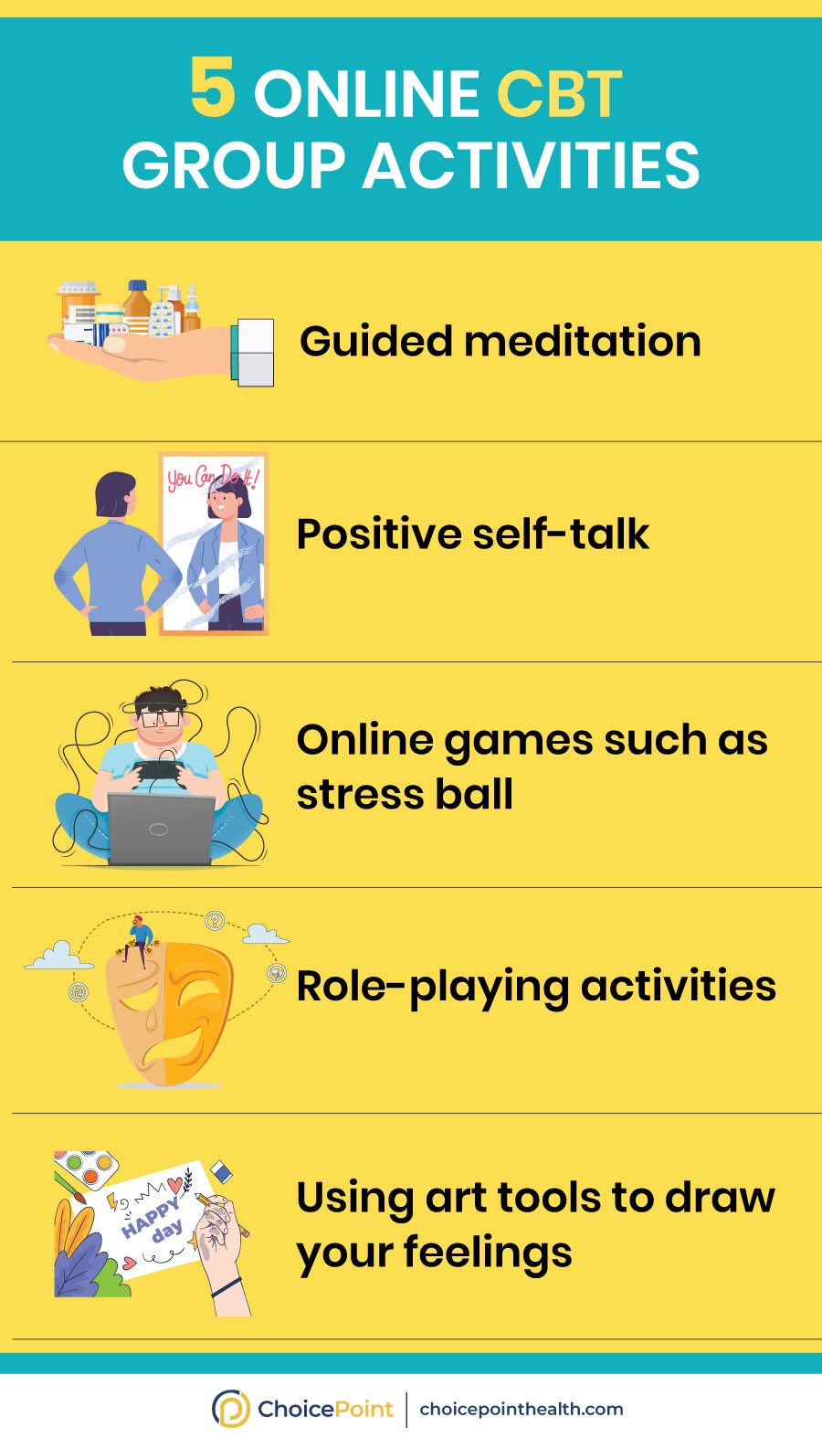 10 CBT Group Activities Essential for Substance Abuse Recovery ...